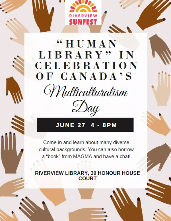 "Human Library" In Celebration of Canada's Multiculturalism Day | Town ...